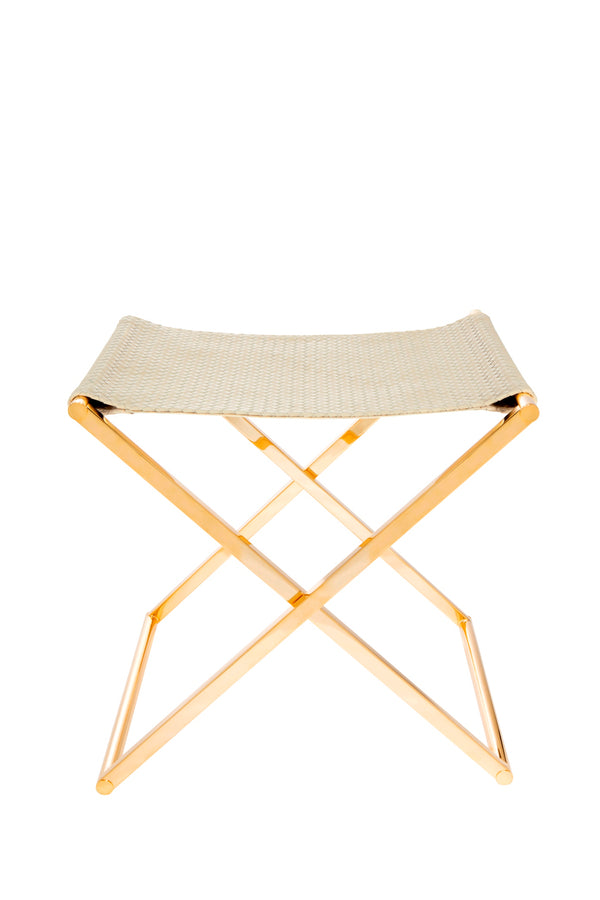 Riviere Ionio Handwoven Leather Folding Stool | Luggage Rack – 2JOUR ...